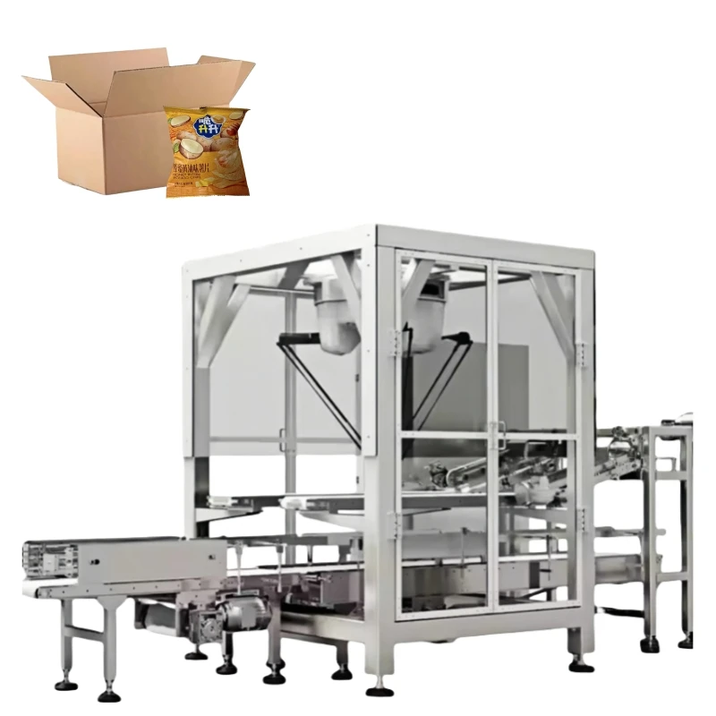 Fully Automatic Delta Robot Carton Pouch Packing Machine for Efficient ...