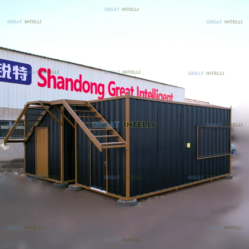 Container Kiosk Prefabricated Modular Cheap House Building Shipping ...