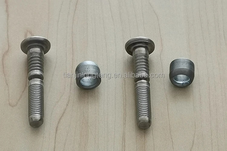 M10 Huck Bolt with Ring Groove Rivets for Shipping Containers