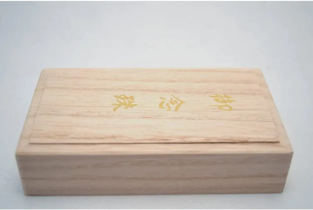 Japanese Kiri Wood Box Inro Style Asian Traditional Juzu Storage Womens ...