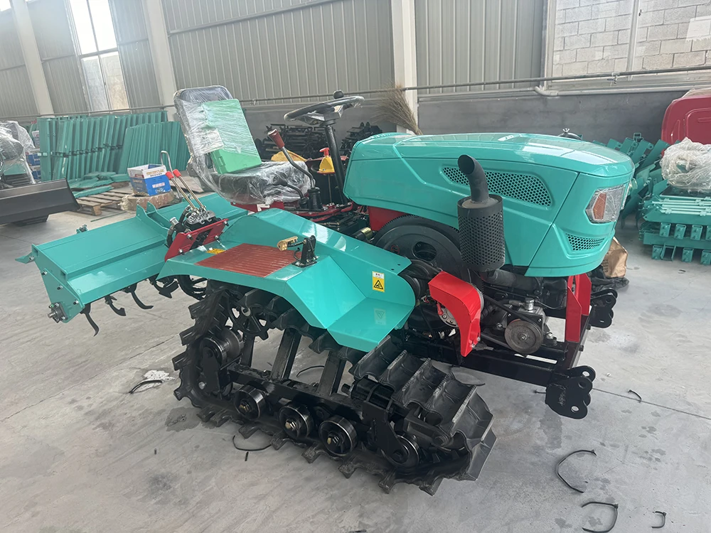Small Farm Tractors with Rubber Tracks - High Efficiency