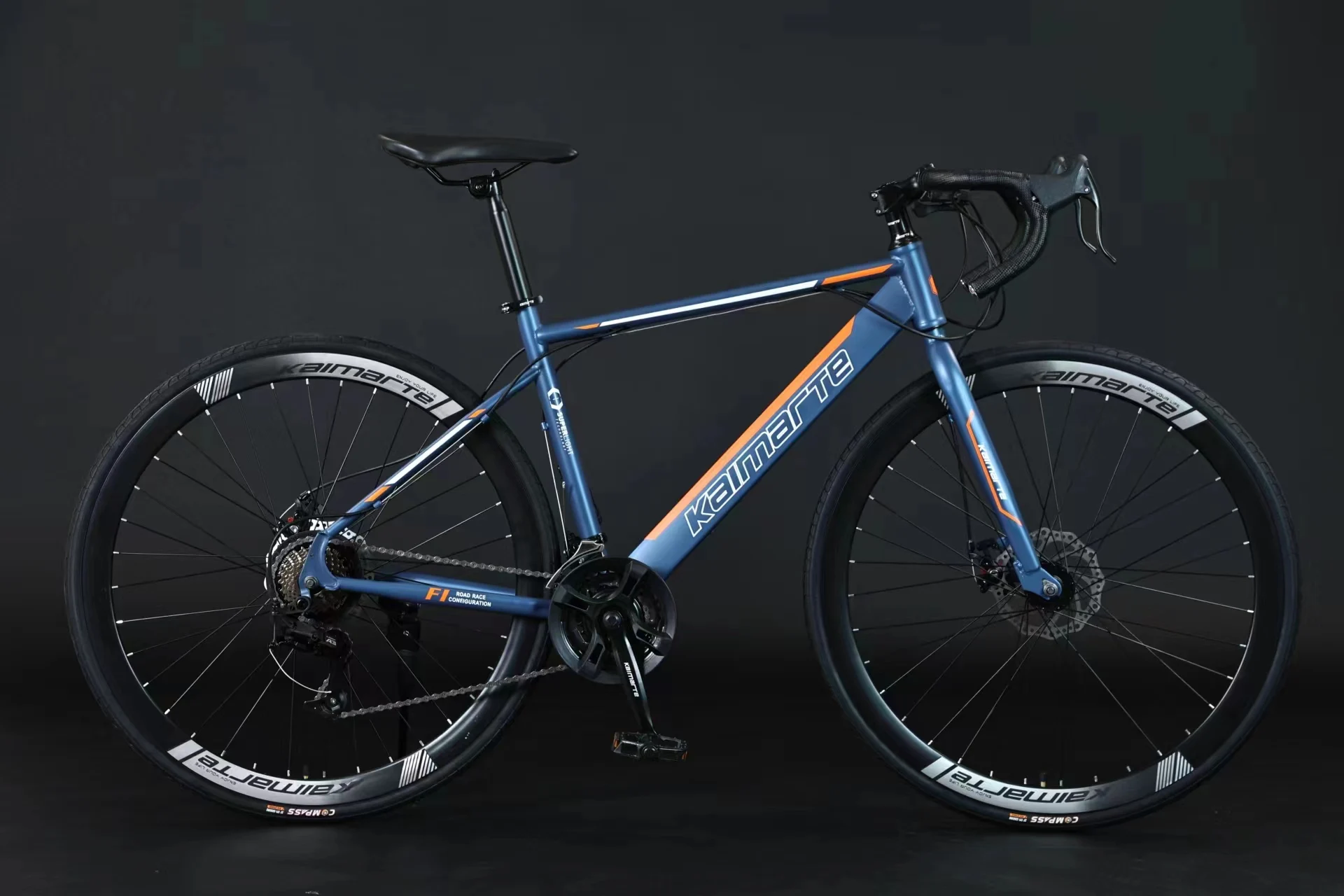 22 Speed Full Carbon Dual Caliper Disc Brake Road Bike With Fully ...