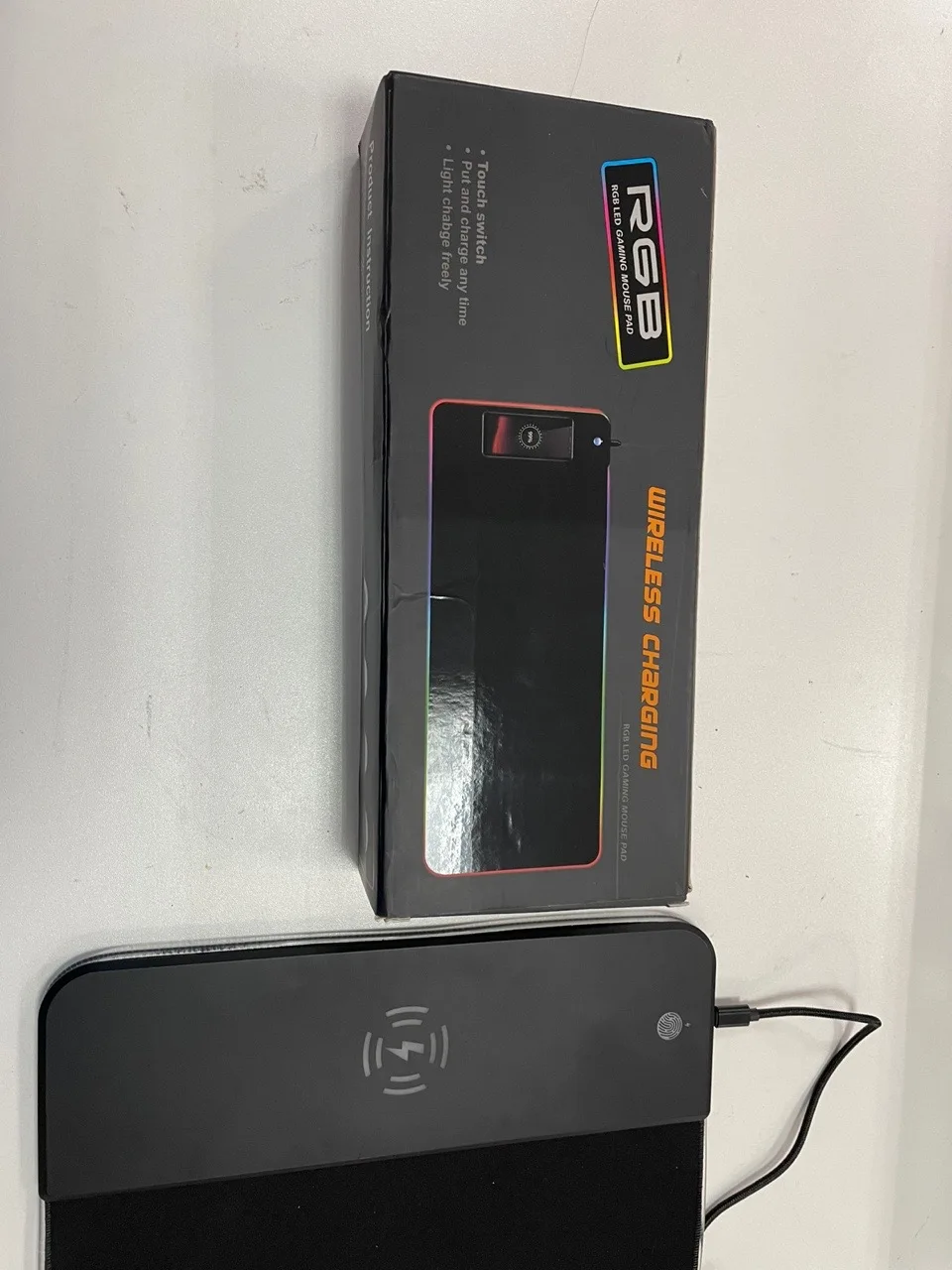 Sublimation Rubber Rgb Mouse Mat Laptop Mouse Pad Oversized Rgb Led ...