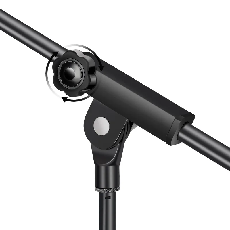 Ml05 Iron Base Universal Microphone Suspension Scissor Arm Stand With ...