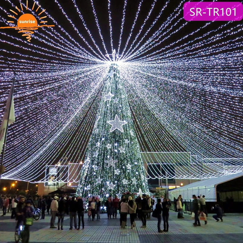 Custom Smart Music Programmable Giant Christmas Tree Lights