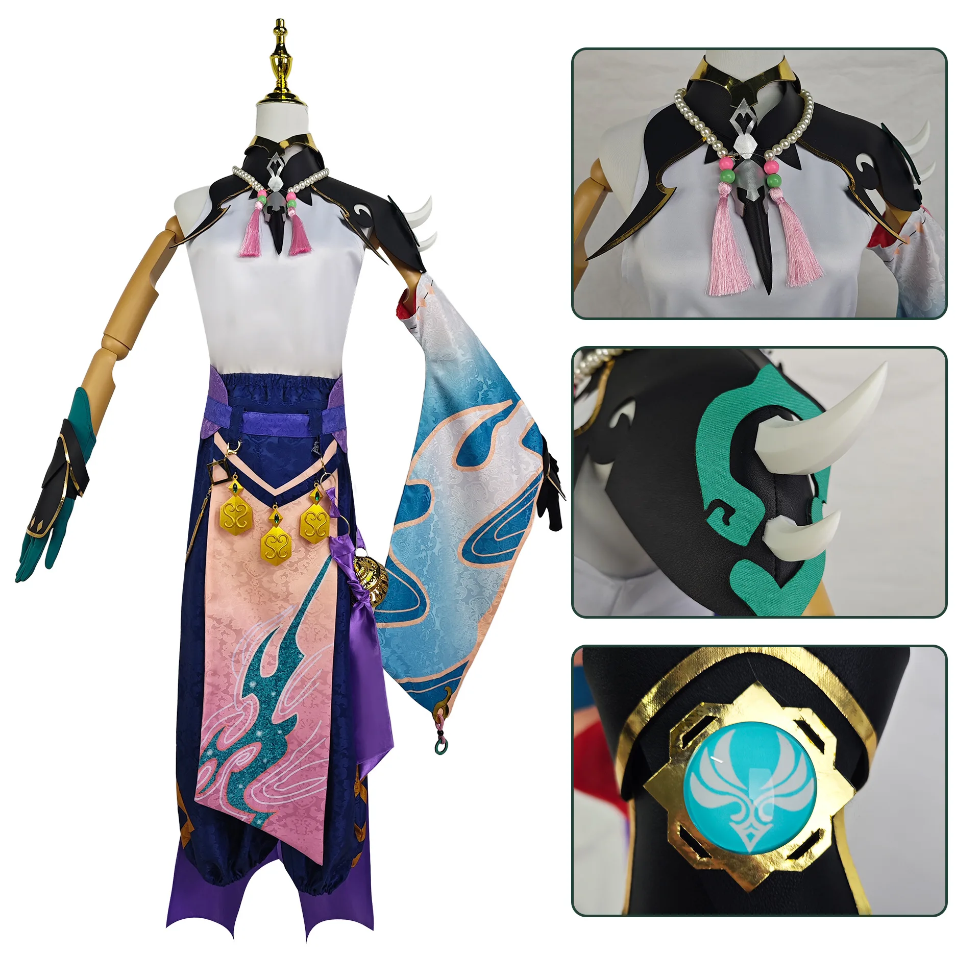 Anime Genshin Impact Xiao Cosplay - Perfect Halloween Costume