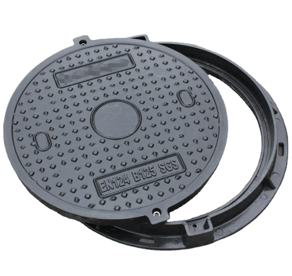 GREENTECH SMC Manhole Cover Round Manhole Cover En124 B125 Heavy Duty ...