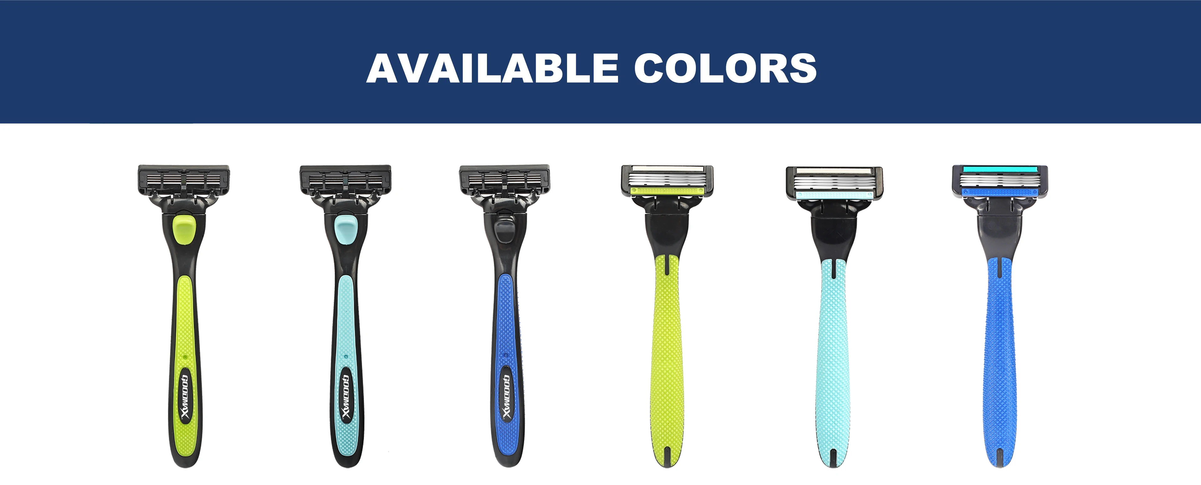 Goodmax 4 Blade Razor - High Quality, Washable, and Durable
