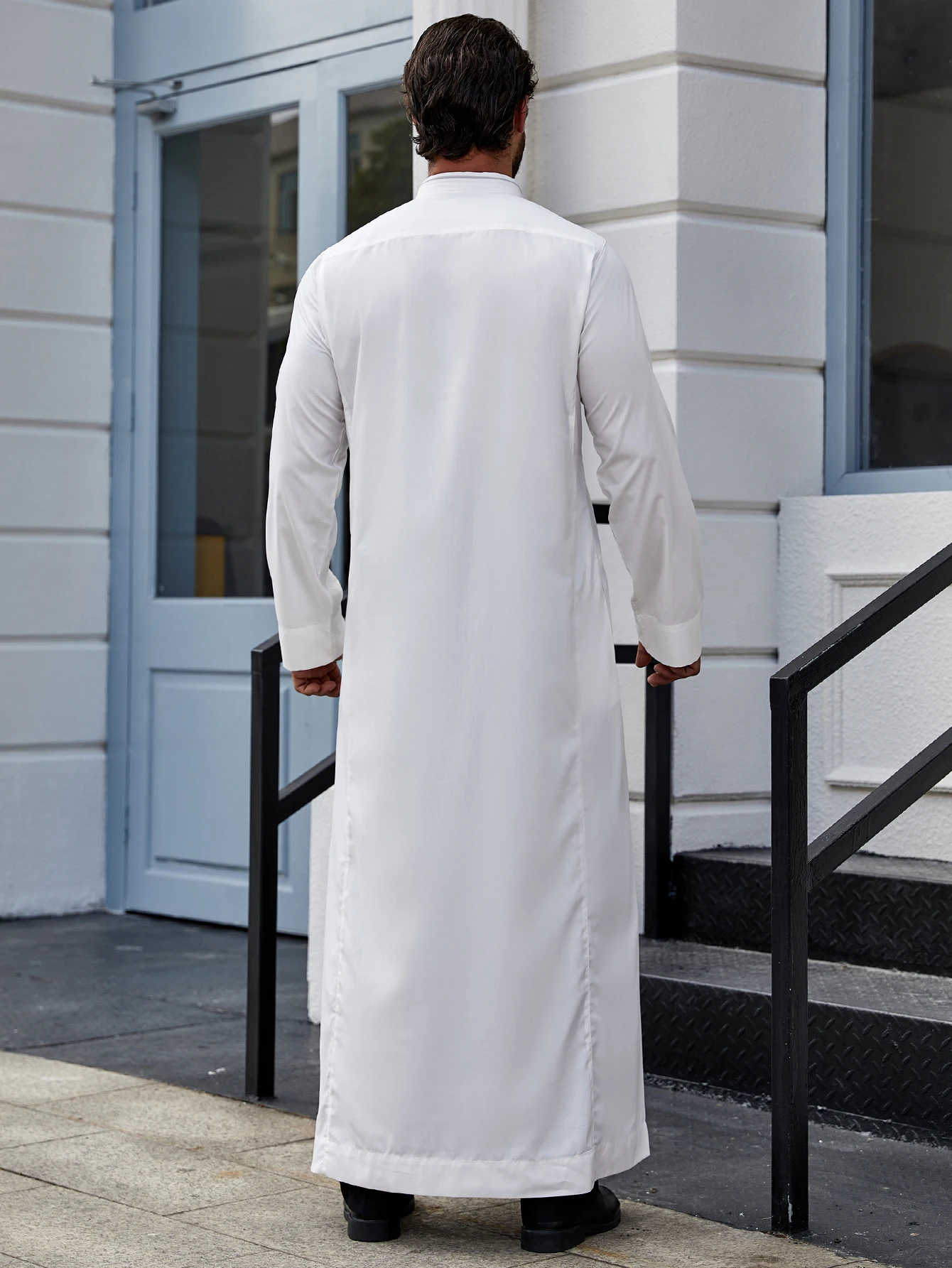 Traditional Islamic Muslim Men's Clothing Caftan Jubba Jalabiya Long ...