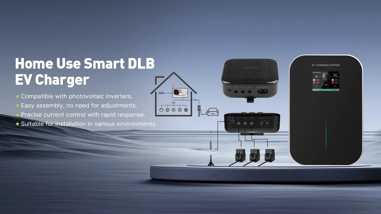 Besen Dynamic Load Balancing Ev Wall Charger 11kw 22kw The Dlb Kit ...