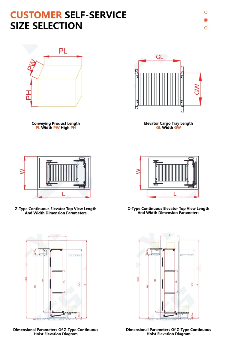 X-YES Continuous Vertical Conveyor - Efficient Pallet Conveying