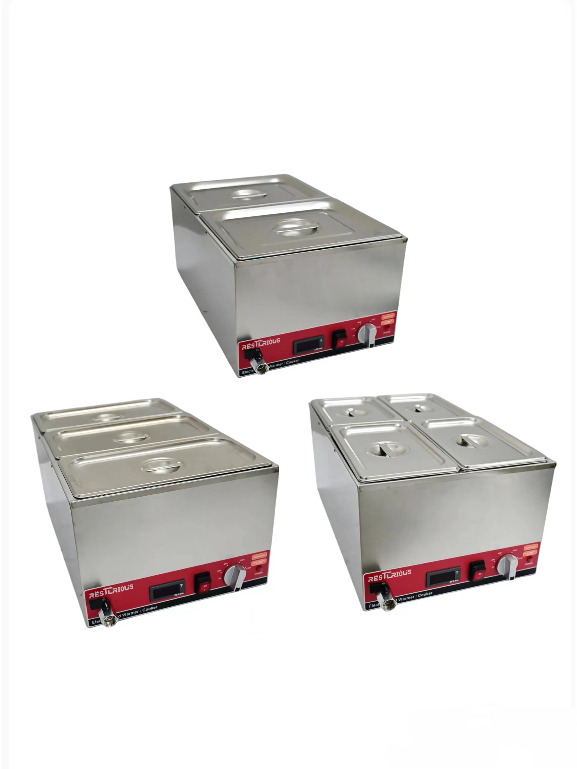 Stainless Steel Commercial Hot Food Display for Buffet Set Electric ...