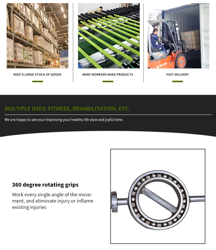 Custom Weight Lifting Barbell Powerlifting Bar Fitness 360 Degree Ez ...