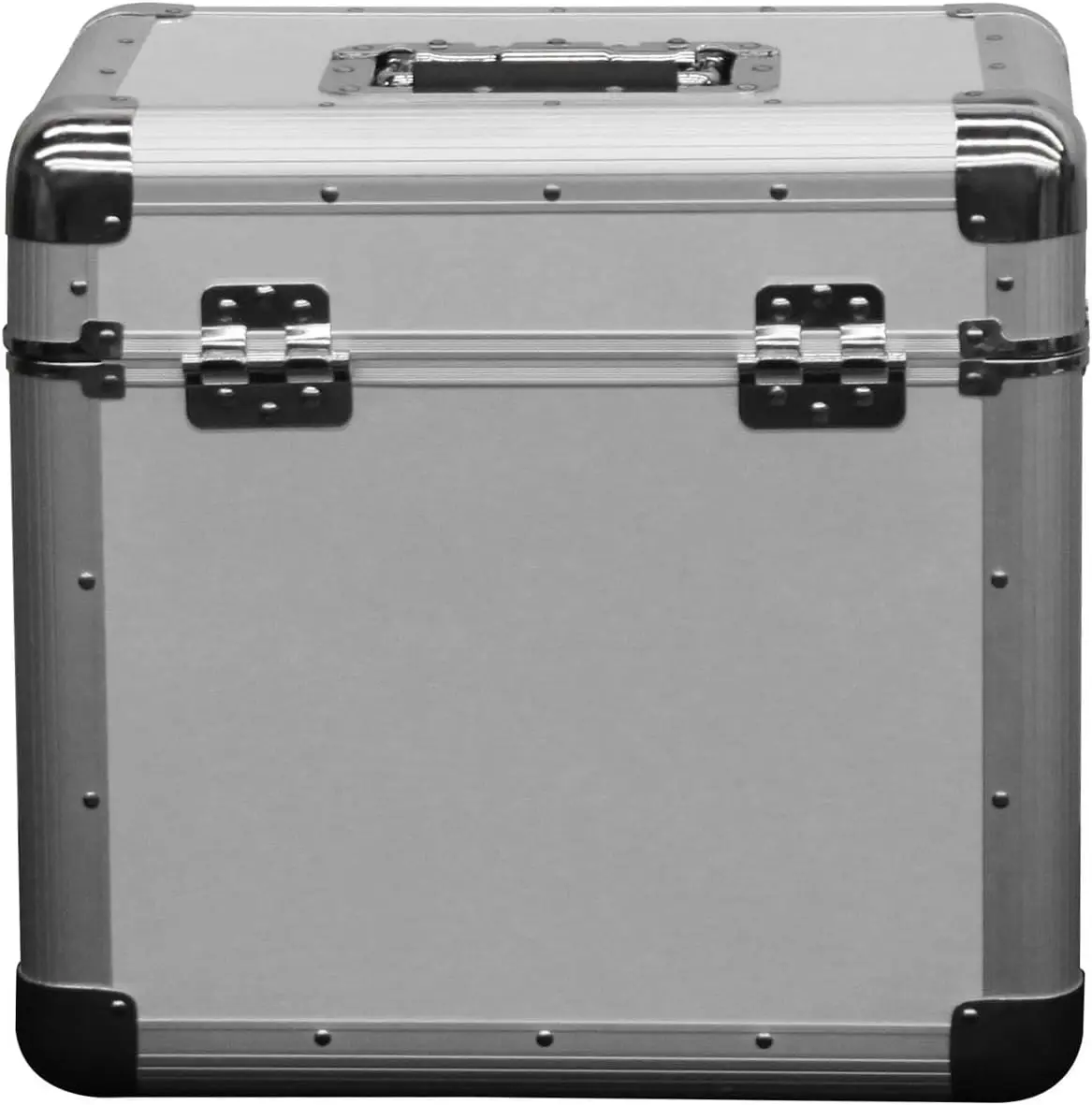 12" CD&Vinyl Record Storage Carry Case Durable Aluminium CD Tool Box ...