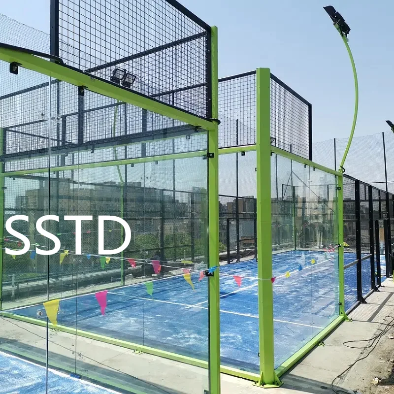 Sstd Shengshi Paddle Tennis Court Sports Court Equipment Single Padol ...