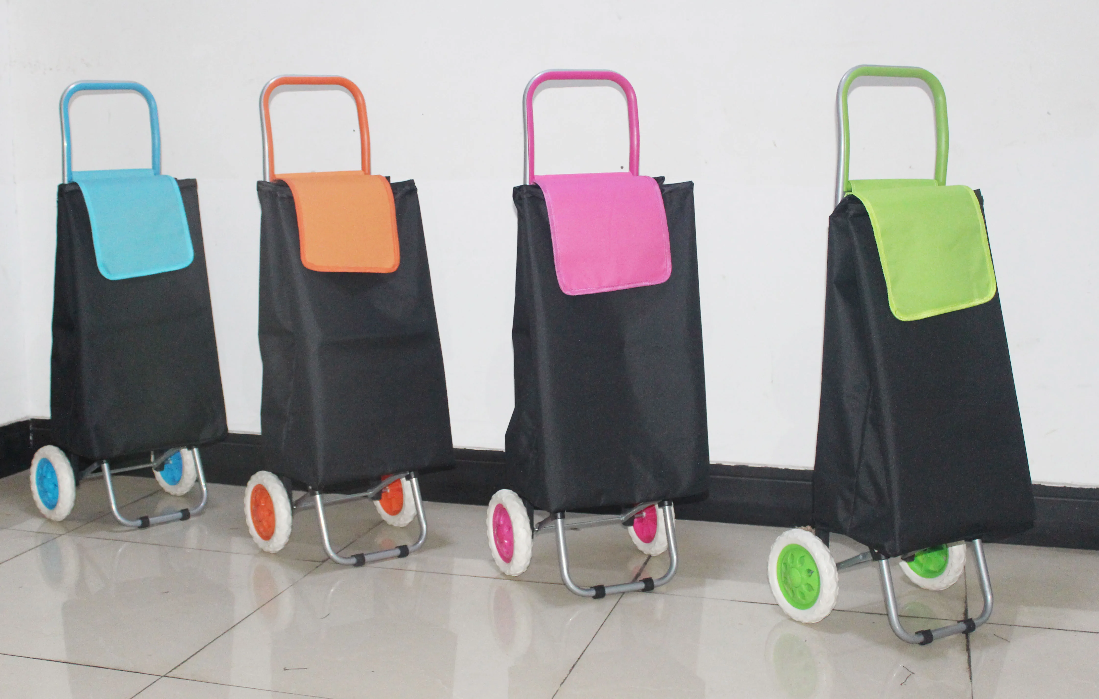Cheap Mini Foldable Grocery Shopping Trolleys Bag Collapsible