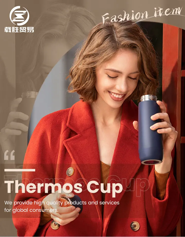 Stainless Steel Metal Tumbler Vacuum Insulated Travel Bottle For Coffee ...