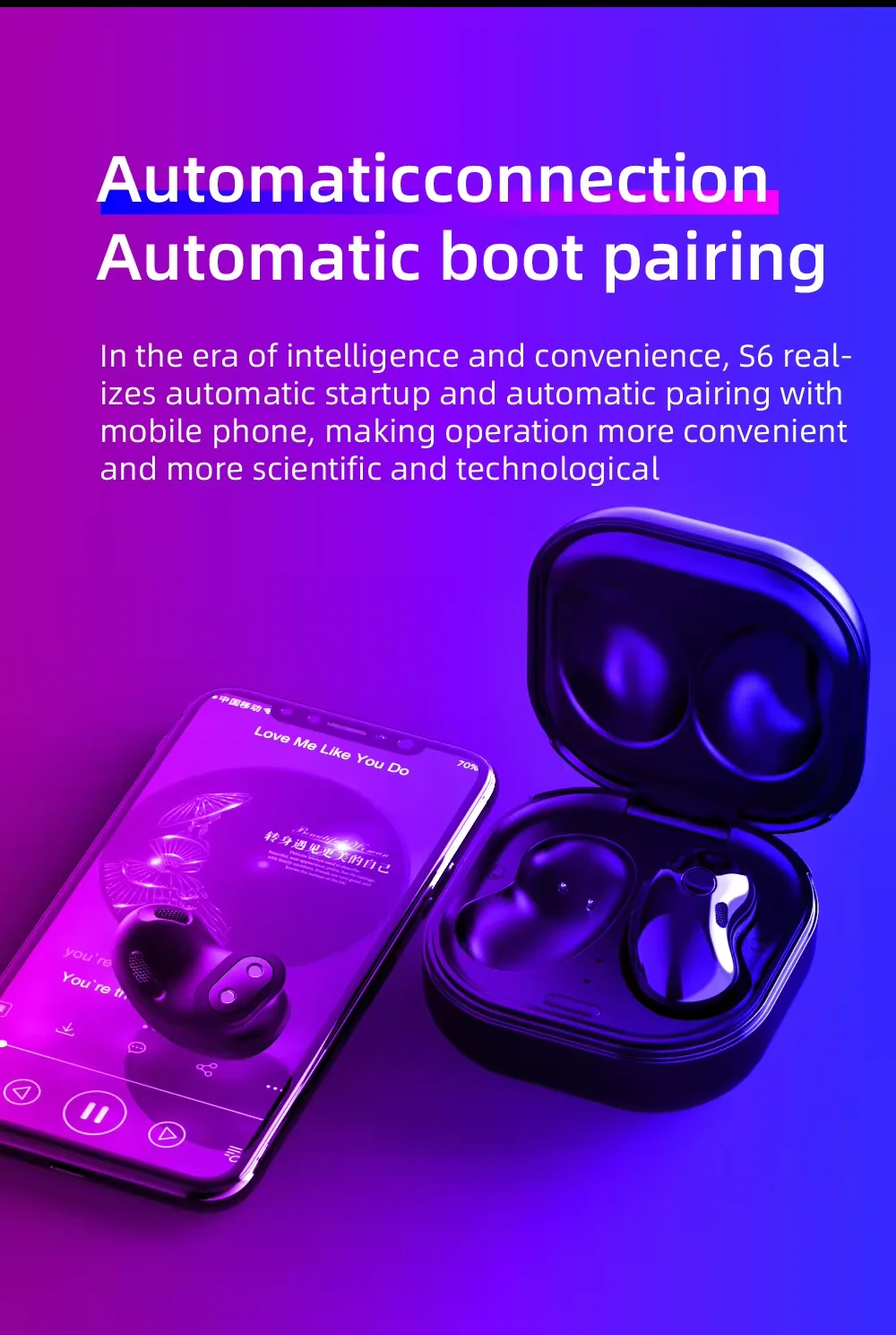 R180 TWS Buds Live Wireless Earbuds - Samsung Galaxy Buds Alternative