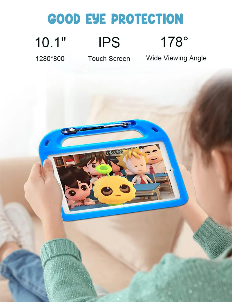 Wintouch Custom Bebe Tab 10 Inch Tablet for Kids - Android 11