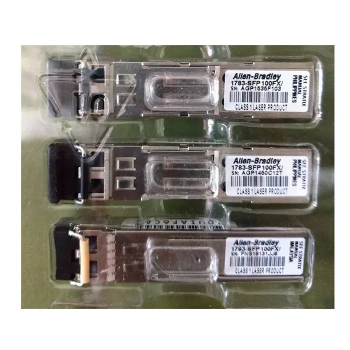 Allen Brad-ley 1783-sfp100fx Stratix Fiber Optic Sfp Transceiver 100 Mb ...