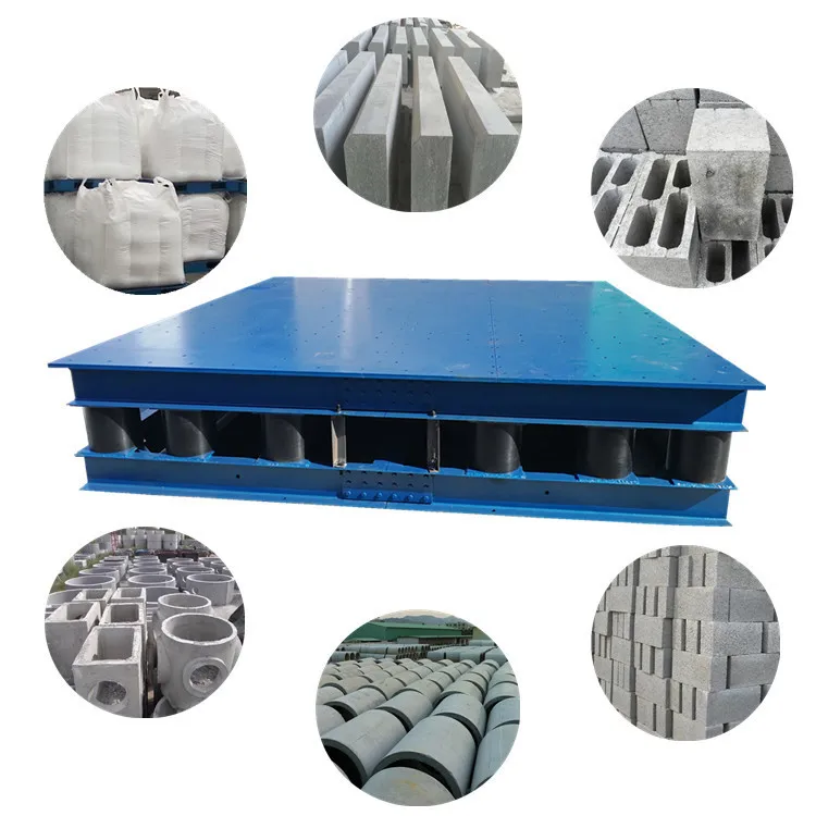 1000*1000mm Vibration Shaker Table Concrete Mold Compaction Casting ...