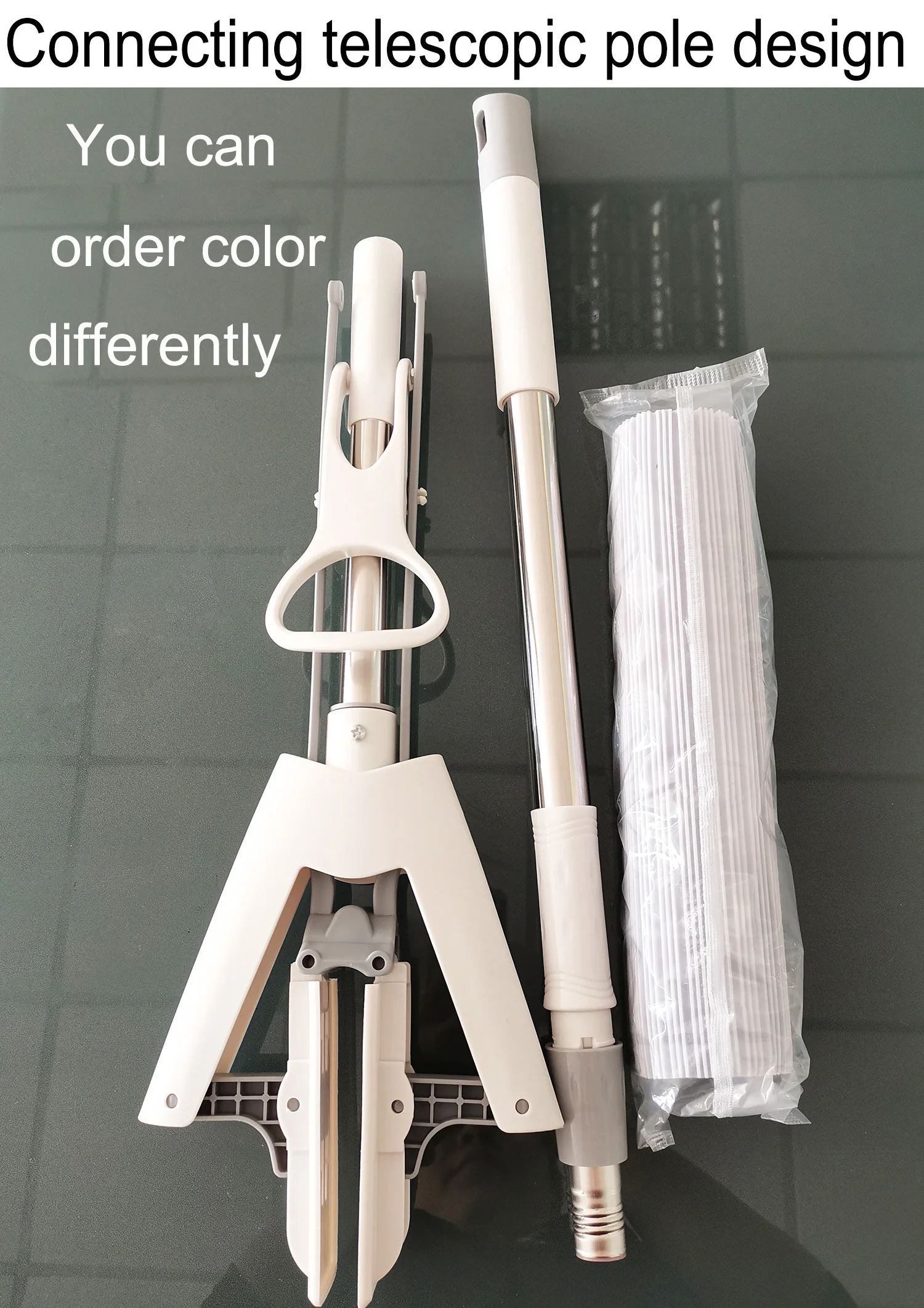 360 Easy Foldable Sponge Mop - Self Cleaning & Durable