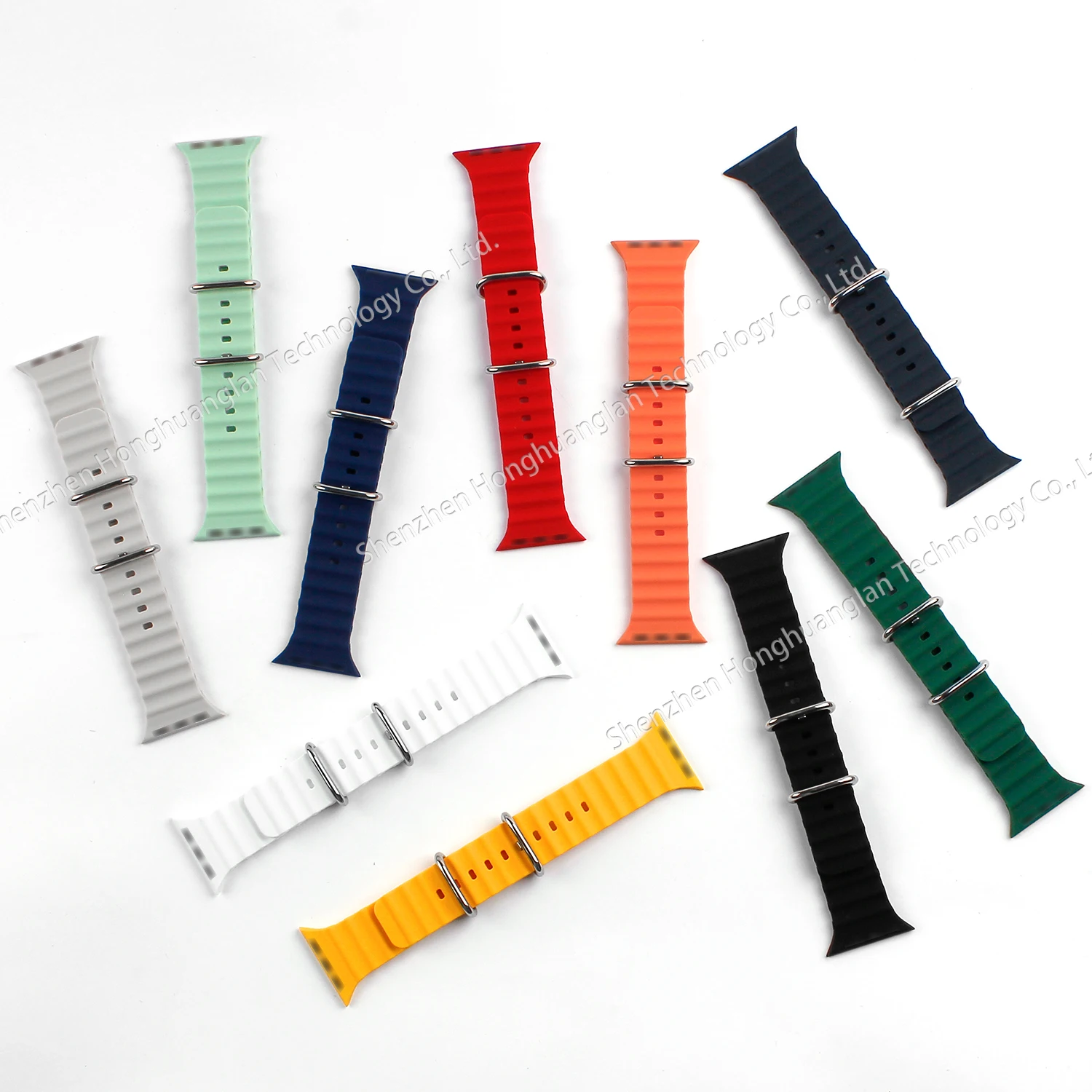 Ryb Sport Ocean Loop Wrist Watch Band For Apple Watch Ultra 49mm Smart ...