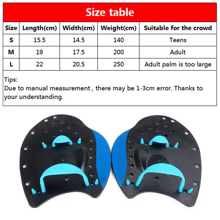 Unisex Swim Hand Fins - Enhance Your Swimming Skills