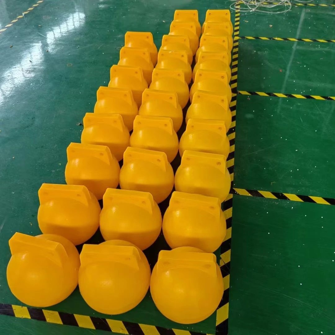 Custom Diameter 600MM Polyethylene Floating Mooring Ball
