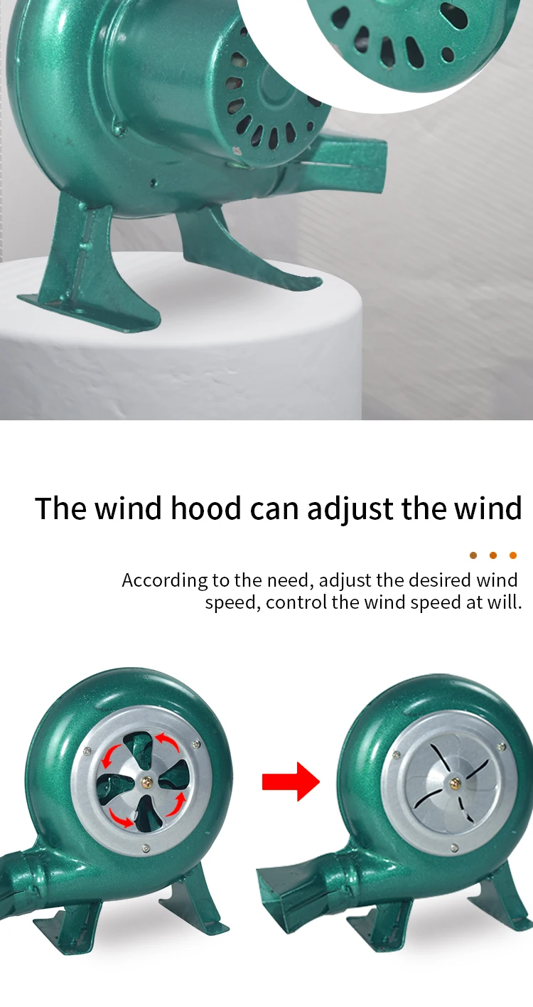 Small Centrifugal Blower Metal Shell 40w 110v/220v Large Air Volume ...