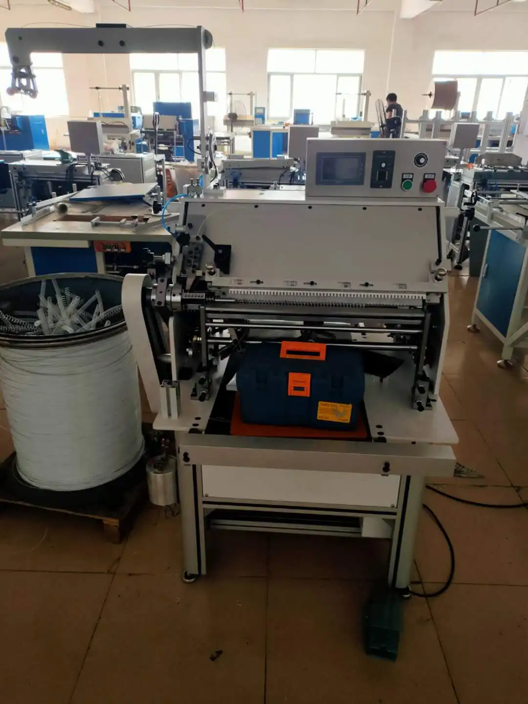 ZOMAGTC Single Spiral Wire Coil Forming Machine - 700-1300P