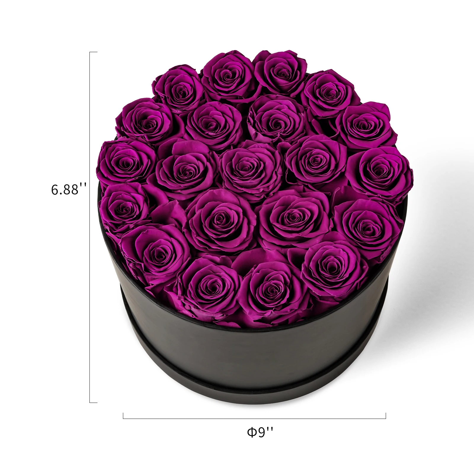 Real Natural Boite Fleurs Eternelles 2024 Pink Preserved Roses ...