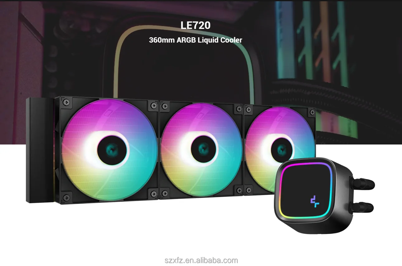 DEEPCOOL GAMMAXX LE720 360mm ARGB Liquid Cooler for LGA1700