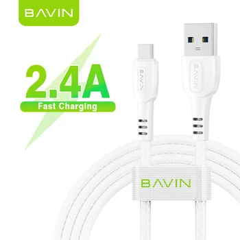 Bavin Custom Logo Factory Wholesale Price 2.4a Micro Usb Type C 1m ...