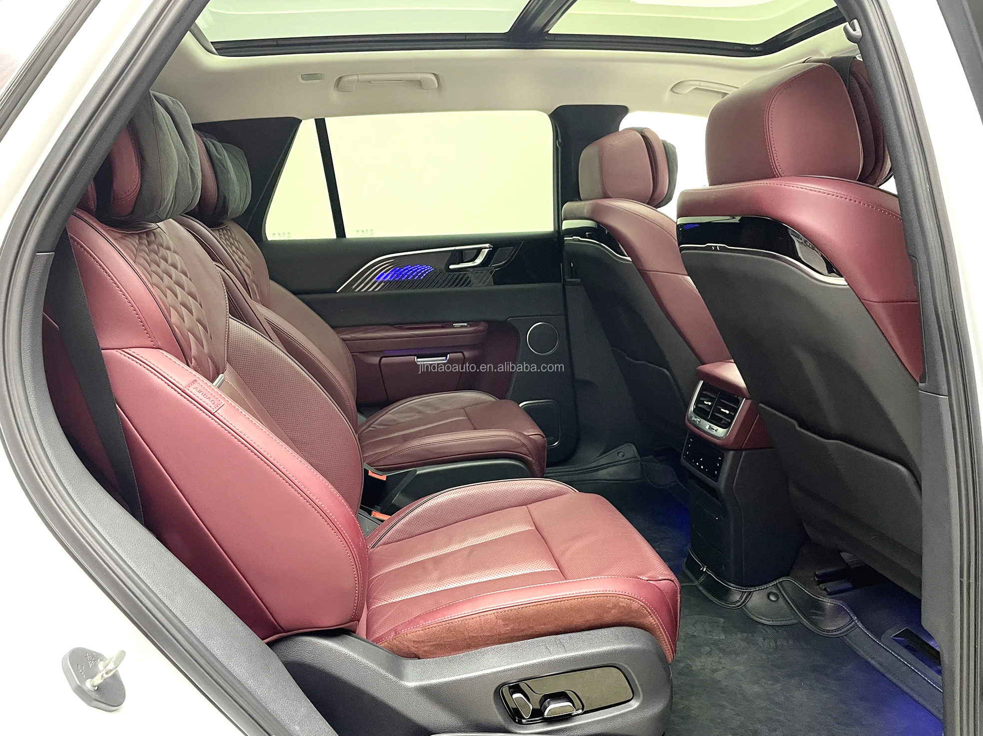 Faw Hongqi E-hs9 2021 New Energy Electric Vehicle 510km 4 Wheel Electric Cars Suv Ev Hongqi E ...