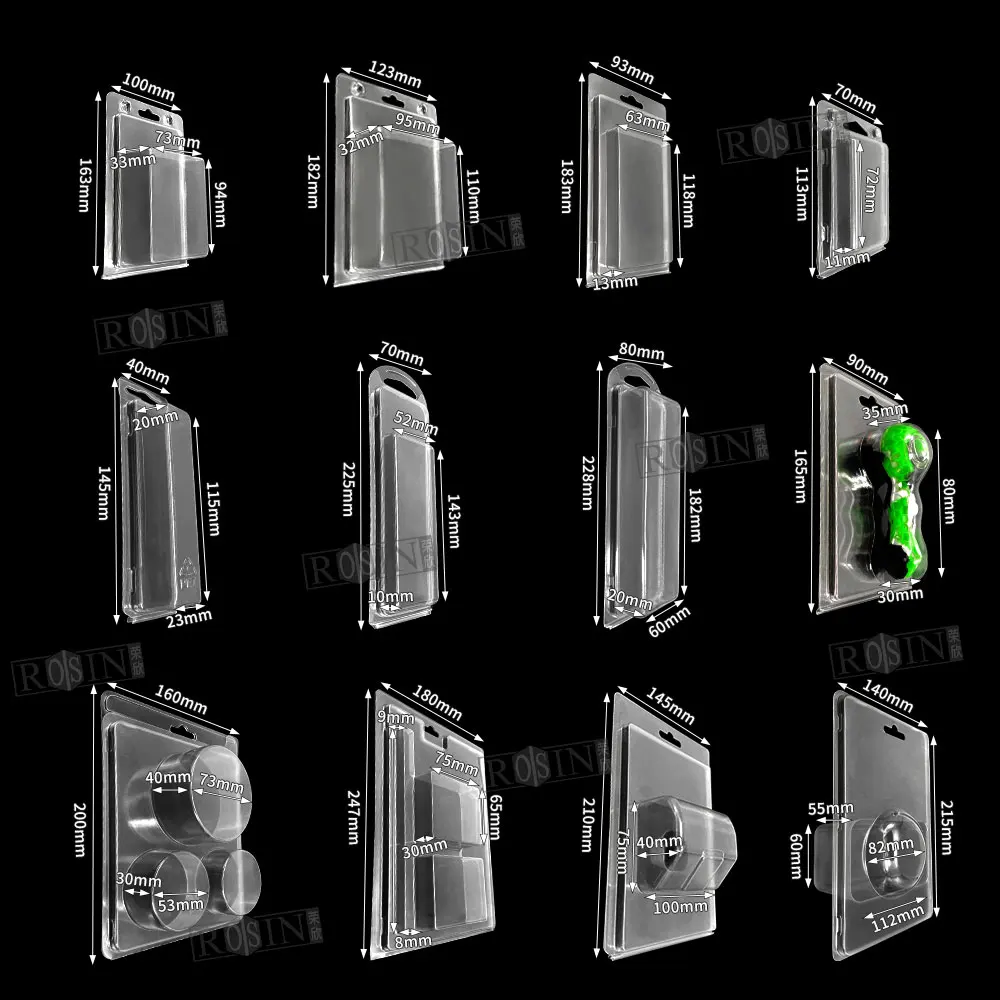 Customized Clamshell Slide Card Plastic Blister Packaging