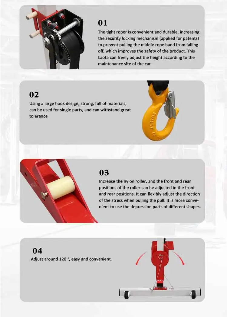 FUNISI New Sheet Metal Repair Device Dent Pulling Tower Dent Puller ...