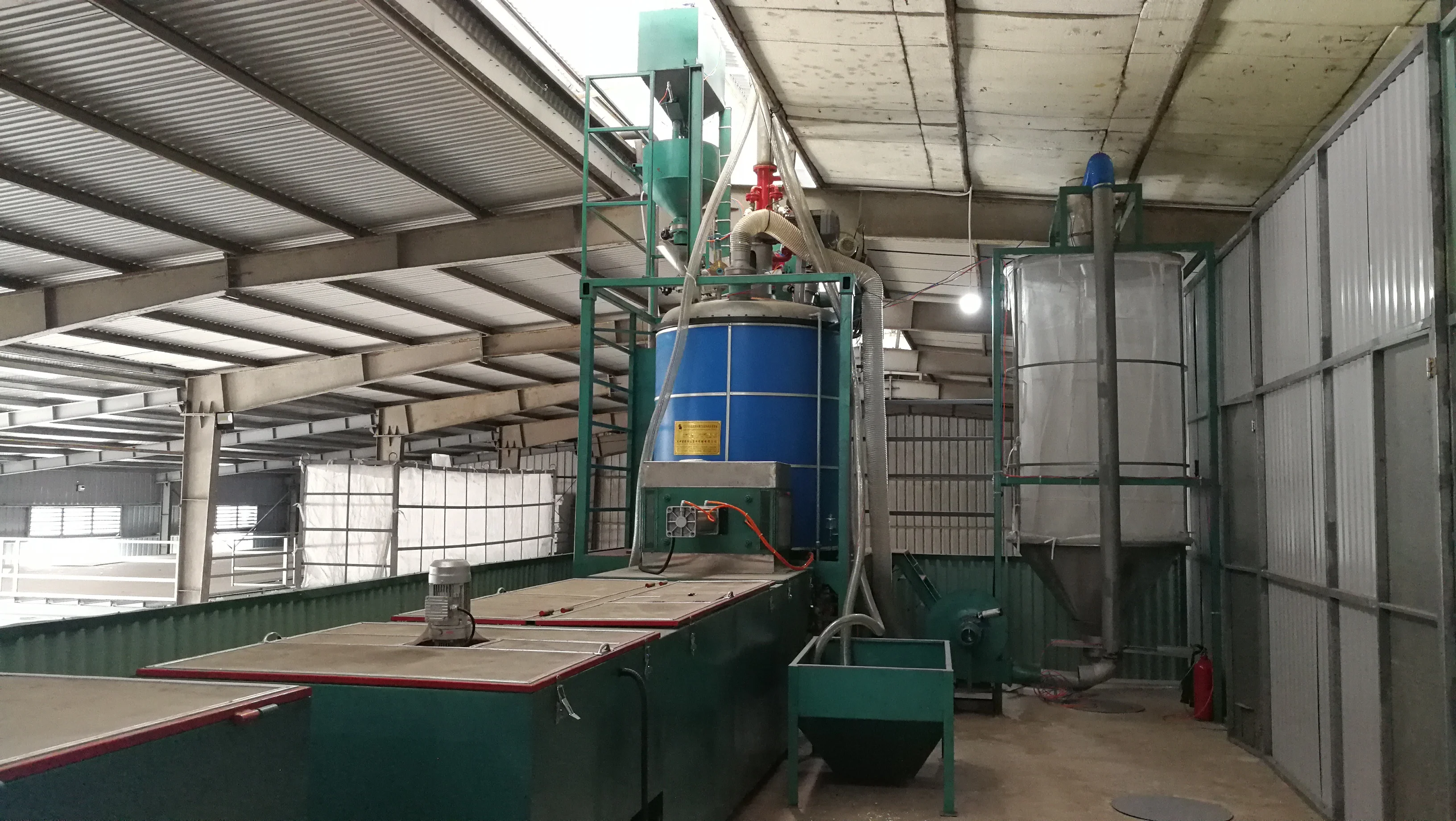 Continuous EPS Polystyrene Expander Machine for Beads Making