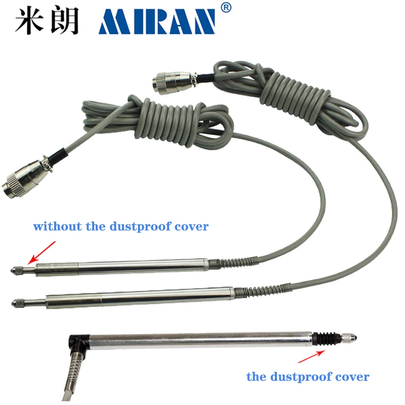Spring-loaded LVDT displacement sensor use for metallurgical ...