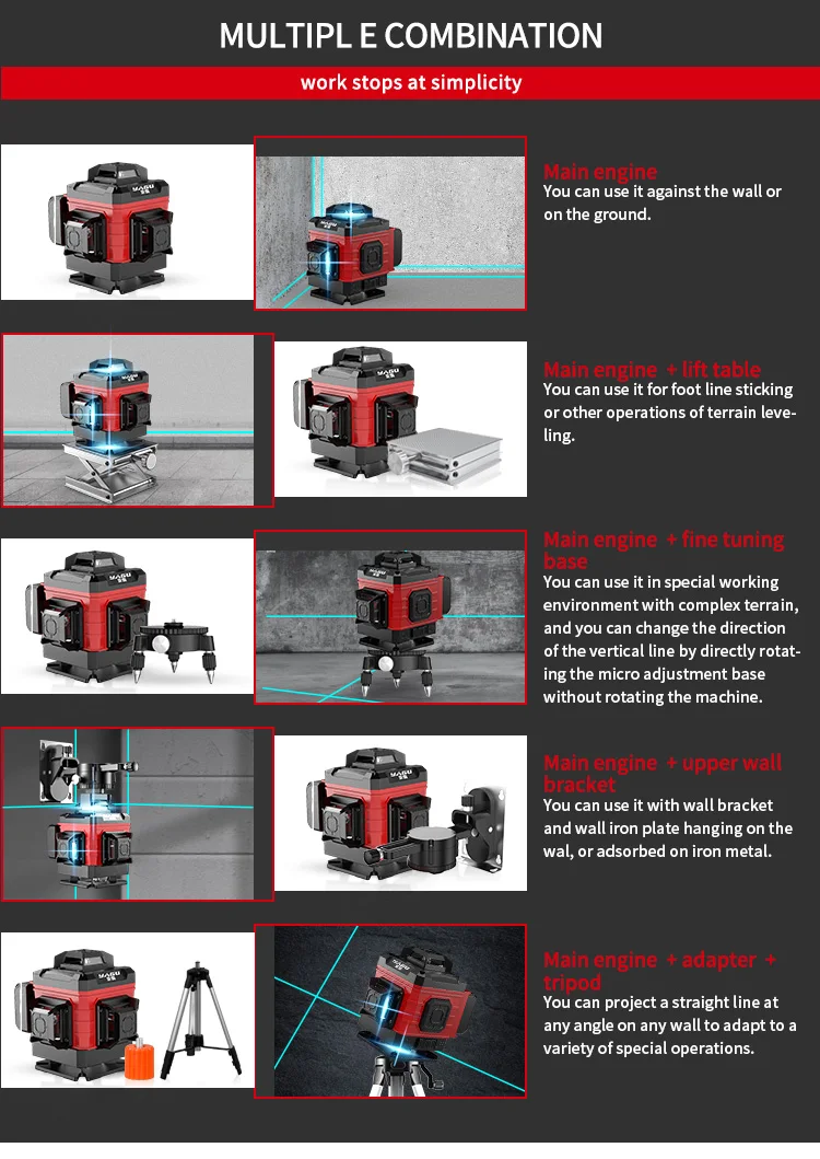 Shun Hui Outdoor Visible Tile Carpentry Wall Stick To The Ground High Precision Level - Buy ...