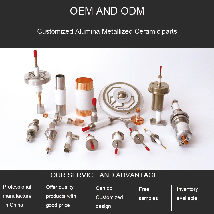 Vacuum Seal Feedthrough Connector - Precision Ceramic Parts