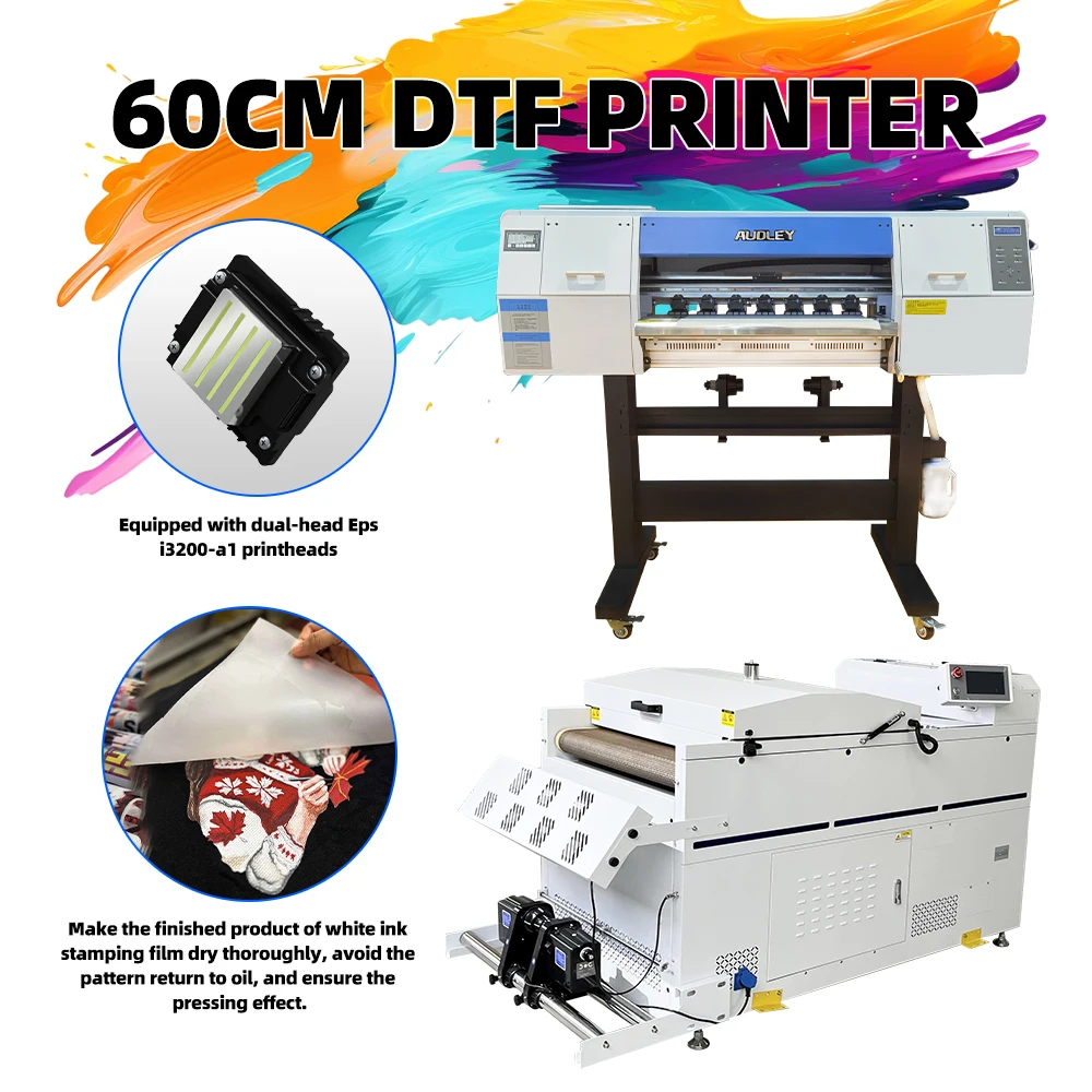 Audley 60cm Dtf Printer With Shaker & Heat Press Machine | Wholesale
