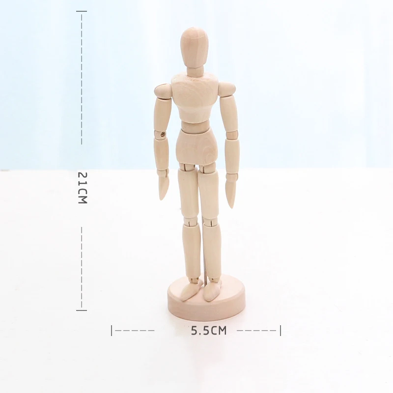 Flexible Finger Puppets Mannequin Hand Model Wooden Manikin Hand ...