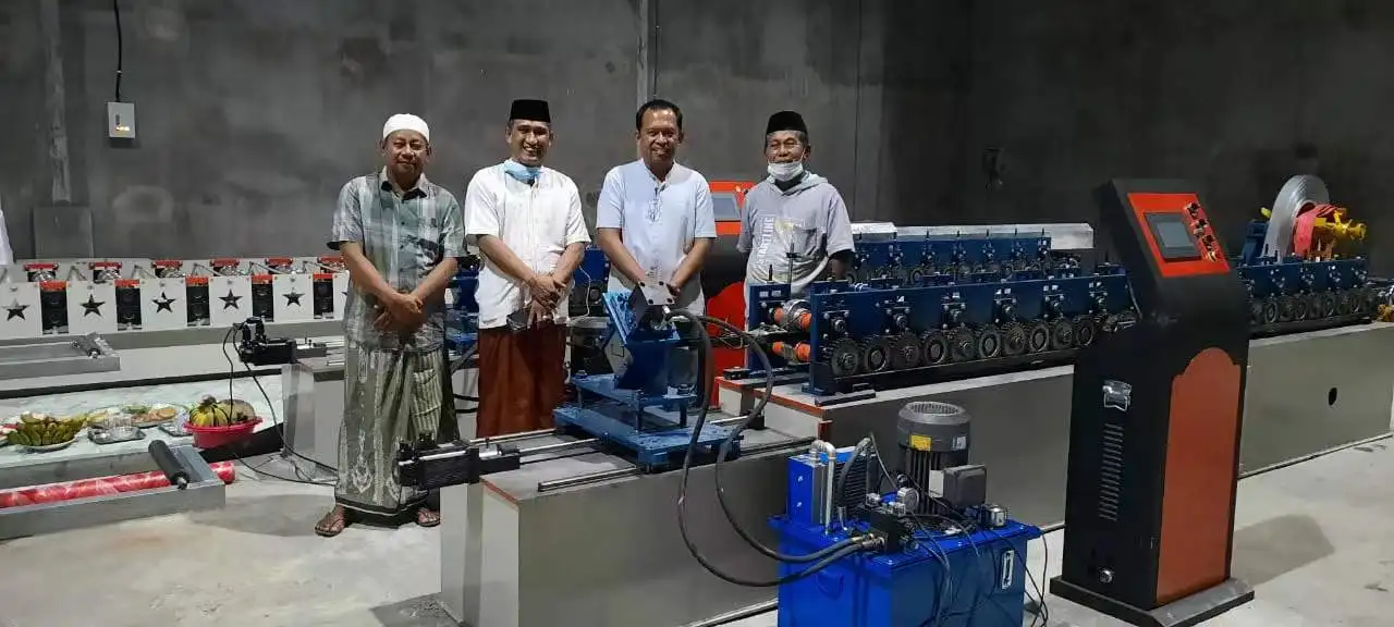 Multy Size Galvanized Steel C Channel Purlin Metal Profile Making Roll ...