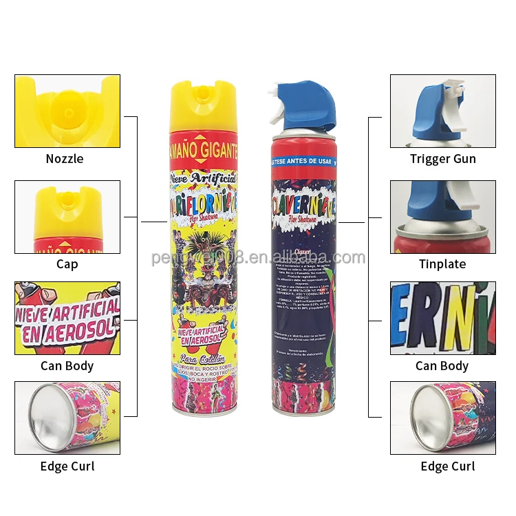 Party Spray Birthday Stuff White Foam Snow Spray Carioca Carnaval ...