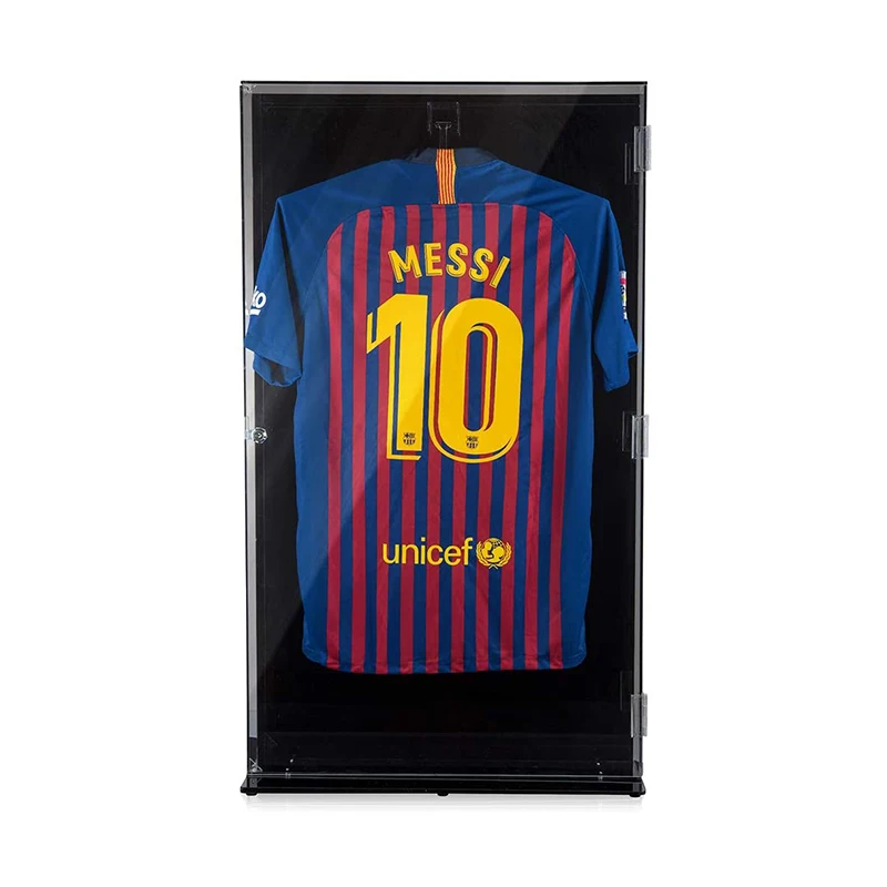 Football Shirt Frames Custom Acryilc Wall Mount/freestanding Jersey ...