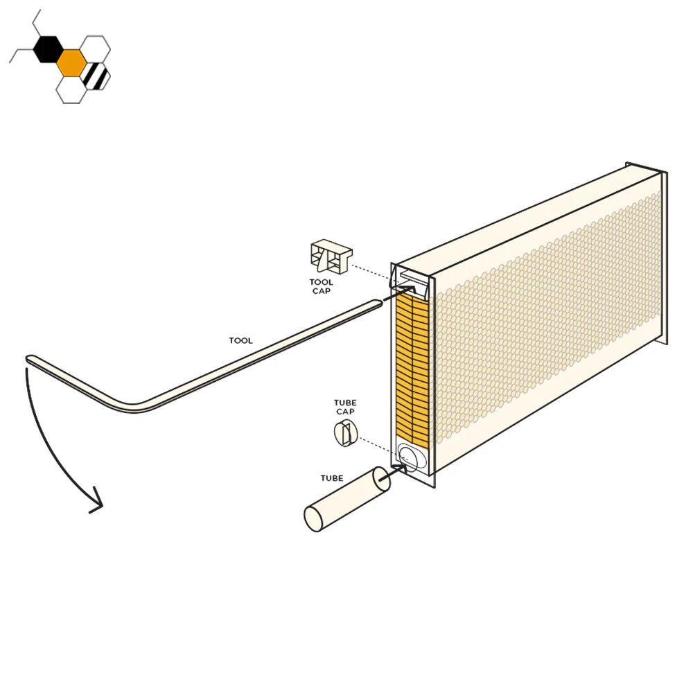 Alibaba.com: Honey Flowing Automatic Beehive Frames, 2-frame set, CE ...