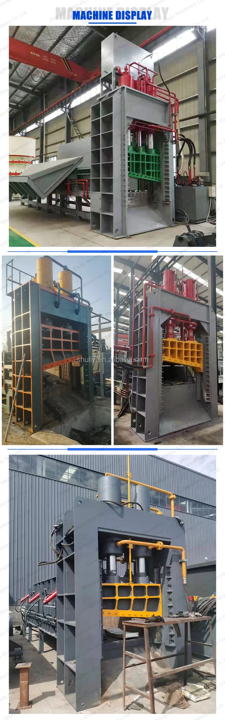 Automatic Scrap Metal Recycling - Efficient Baler Shears