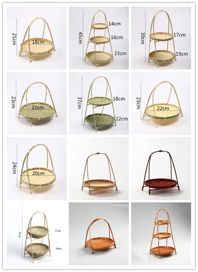 Traditional Style Bamboo Rack 3-tier Or 2-tier Bamboo Rack Bamboo Shelf ...