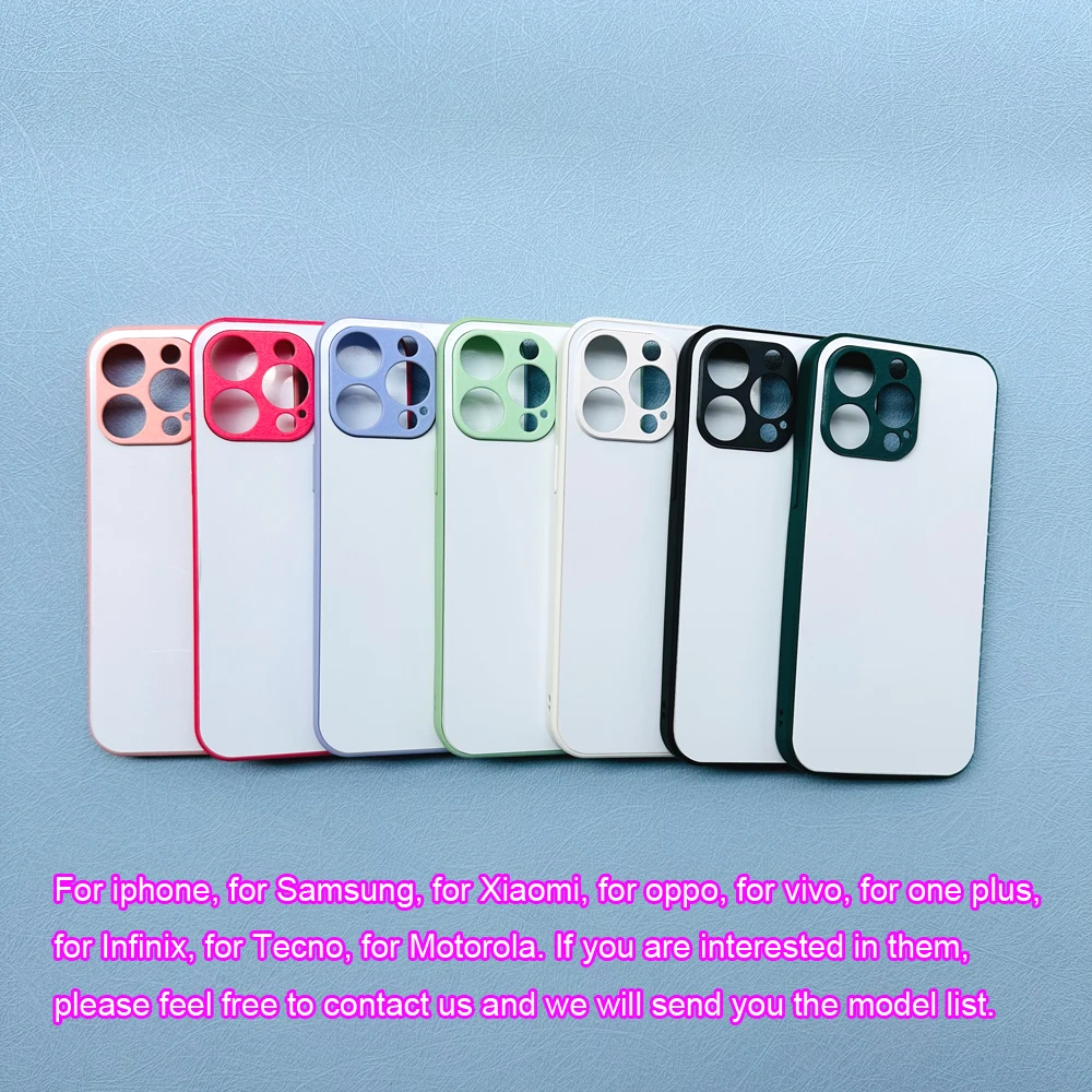 Heat Press 2d Colorful Tpu Sublimation Cell Phone Case Blanks For ...